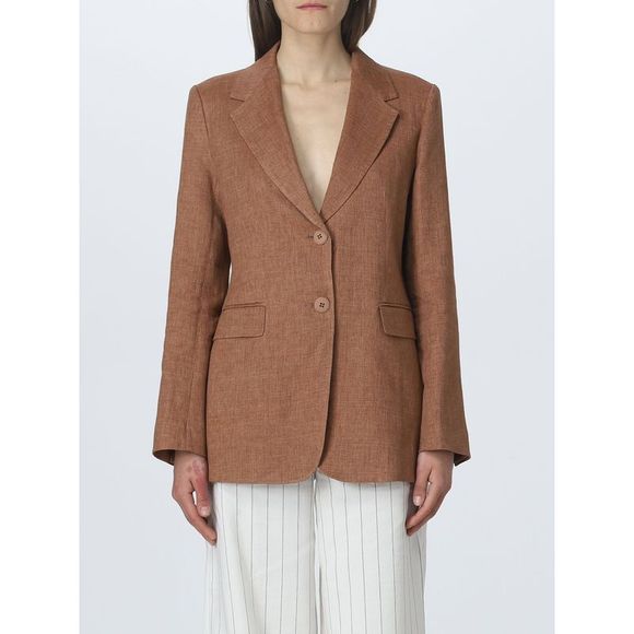 MAX MARA STUDIO | Sweaters | Max Mara Studio Blazer Woman Brown | Poshmark